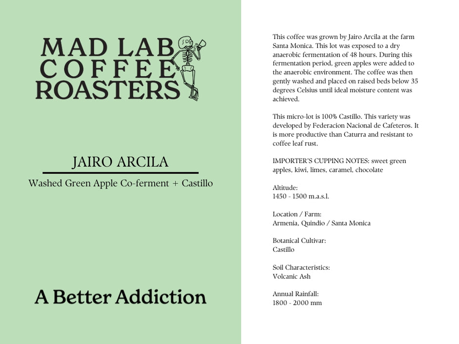 Mad Lab Coffee Roasters